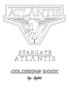 Stargate: Atlantis Coloring Book by Syble – The Wild Hare Project